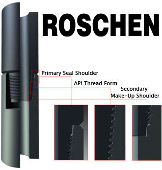 High Torsional Strength Double Shoulder Rotary Connection Oil Drilling ...